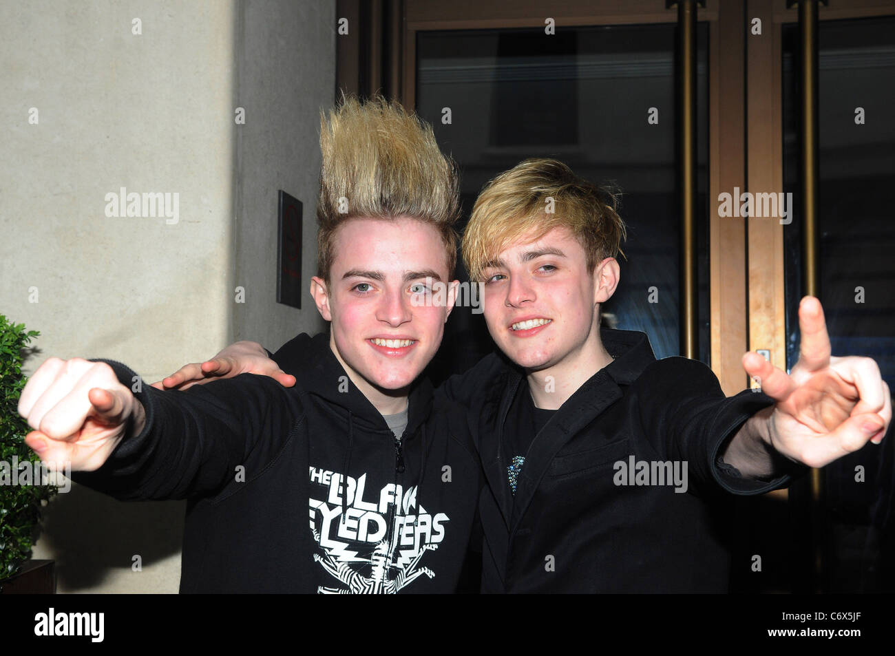 John grimes aka jedward pose hi-res stock photography and images - Alamy