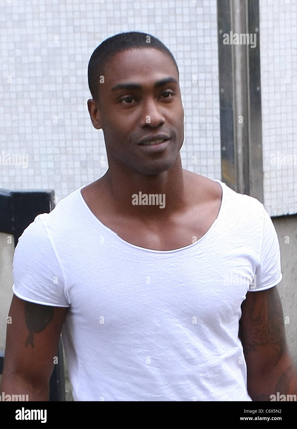 Simon Webb Celebrities outside the ITV television studios. London, England - 27.04.10 Stock ...