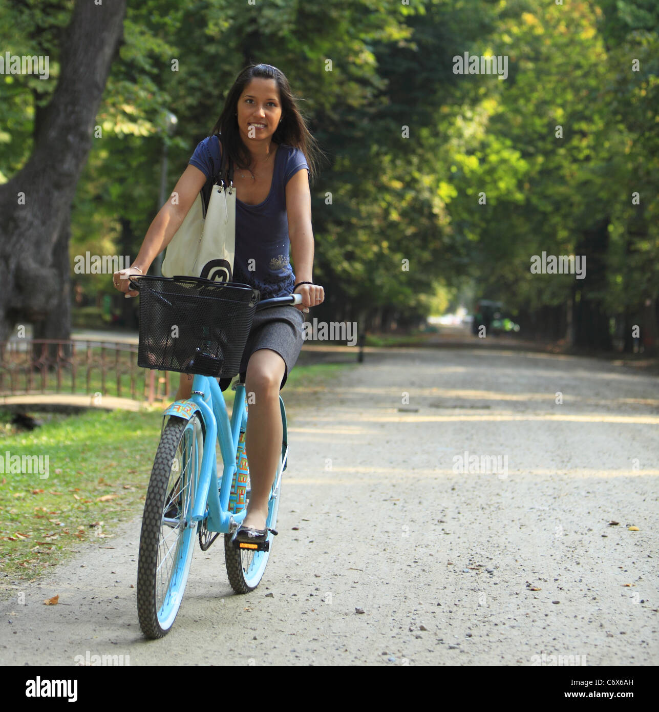 Seasonal cycle ride in the park hi-res stock photography and images - Alamy
