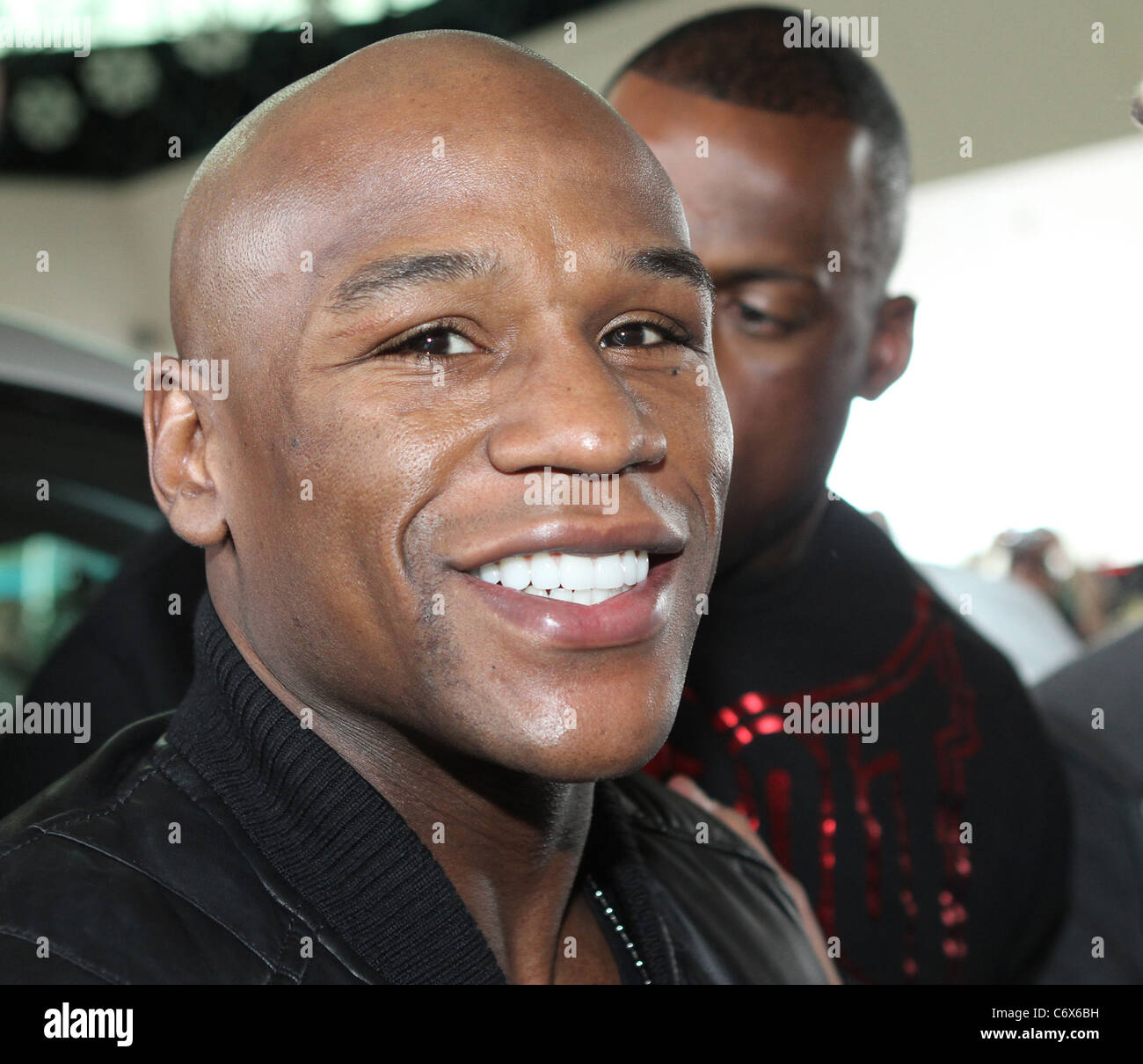 Undefeated World Champion Floyd 'Money' Mayweather arrives at the MGM ...