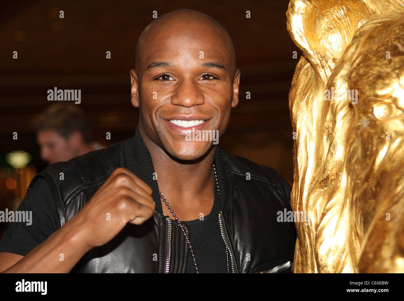 Undefeated World Champion Floyd 'Money' Mayweather arrives at the MGM ...