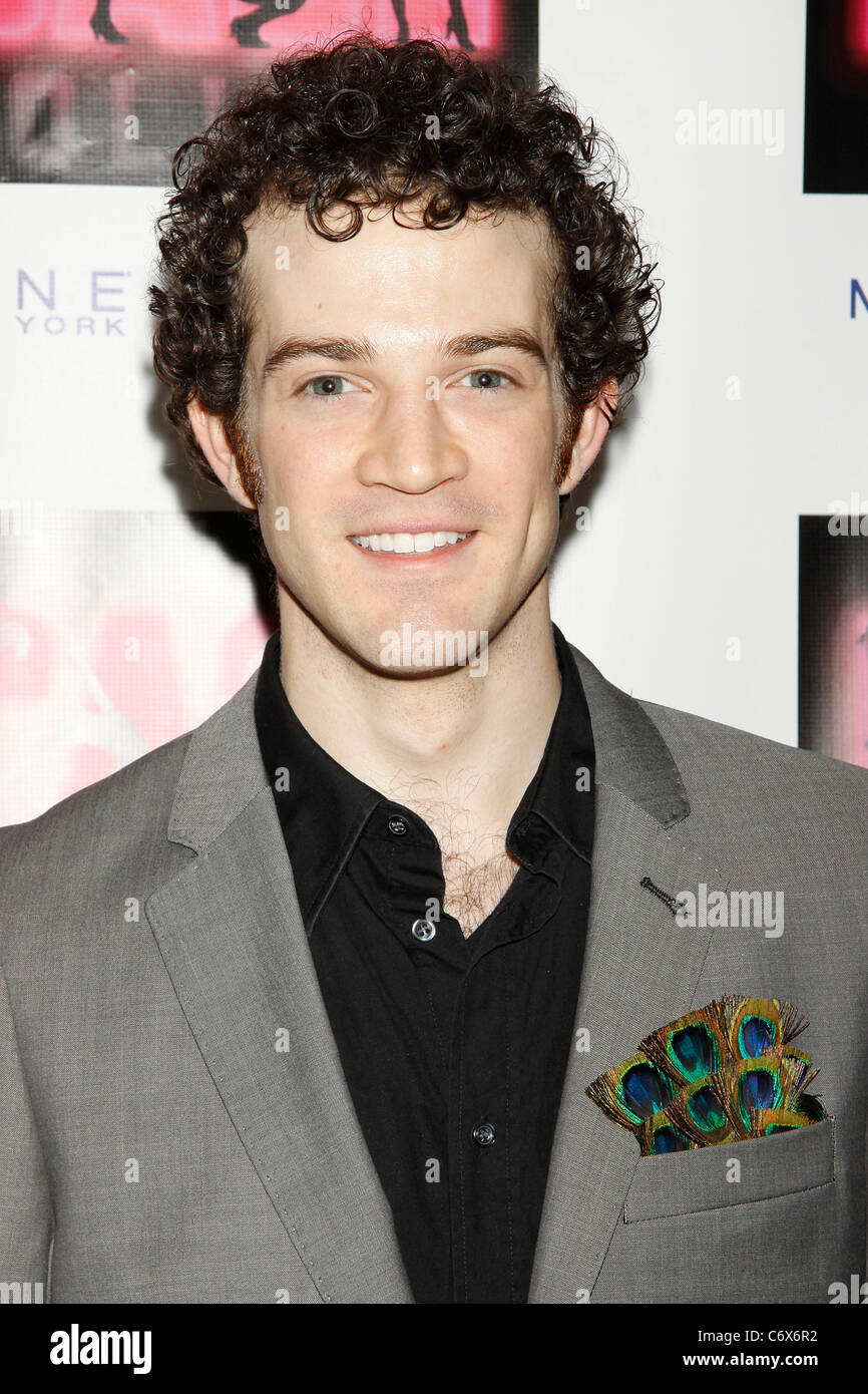 A.J. Shively attending the opening night after party for "La Cage Aux ...