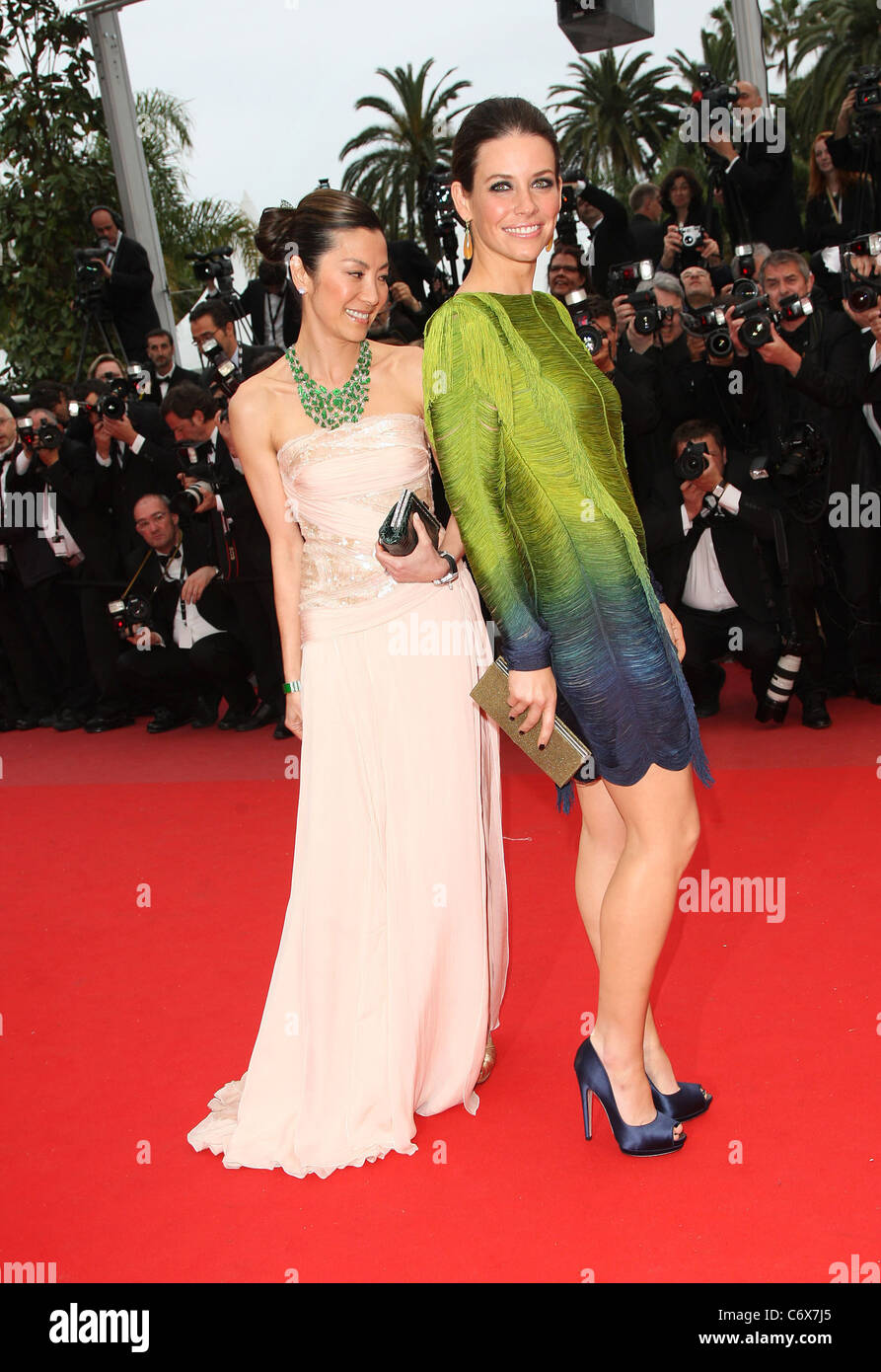 Evangeline Lilly and Michelle Yeoh 2010 Cannes International Film ...