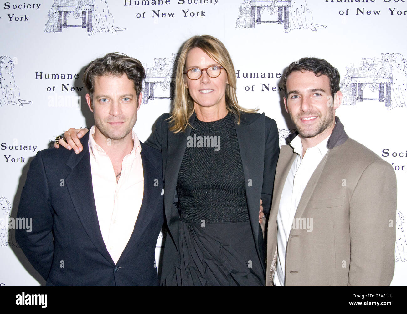 Sarah Gore Reeves, Nate Berkus and guest The Humane Society Of New York ...
