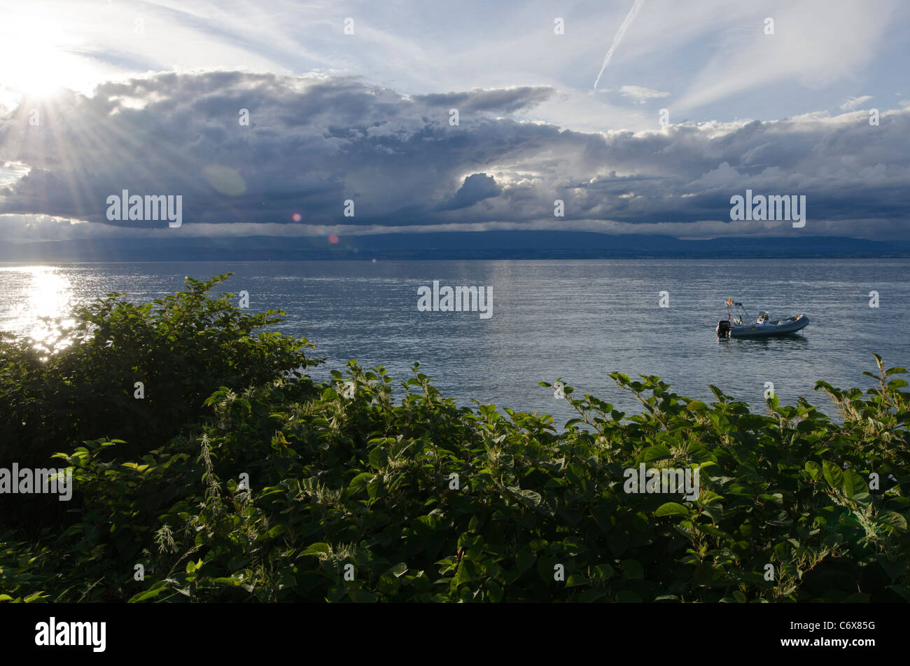 Lake leman lake geneva hi-res stock photography and images - Alamy