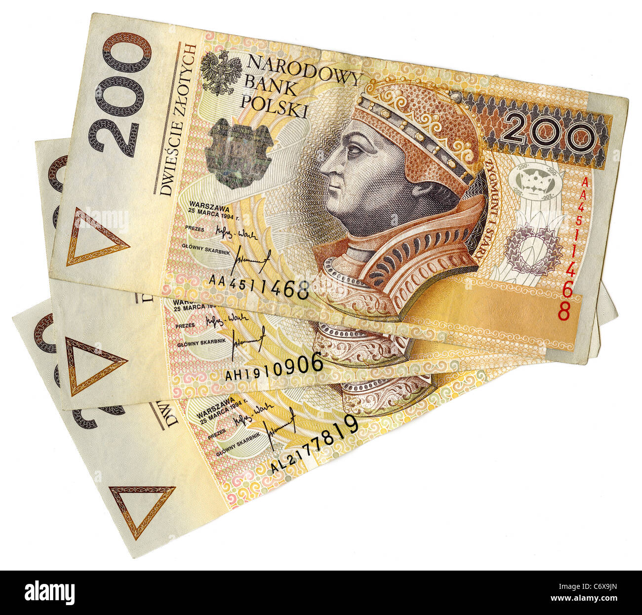 banknotes in cash Stock Photo - Alamy