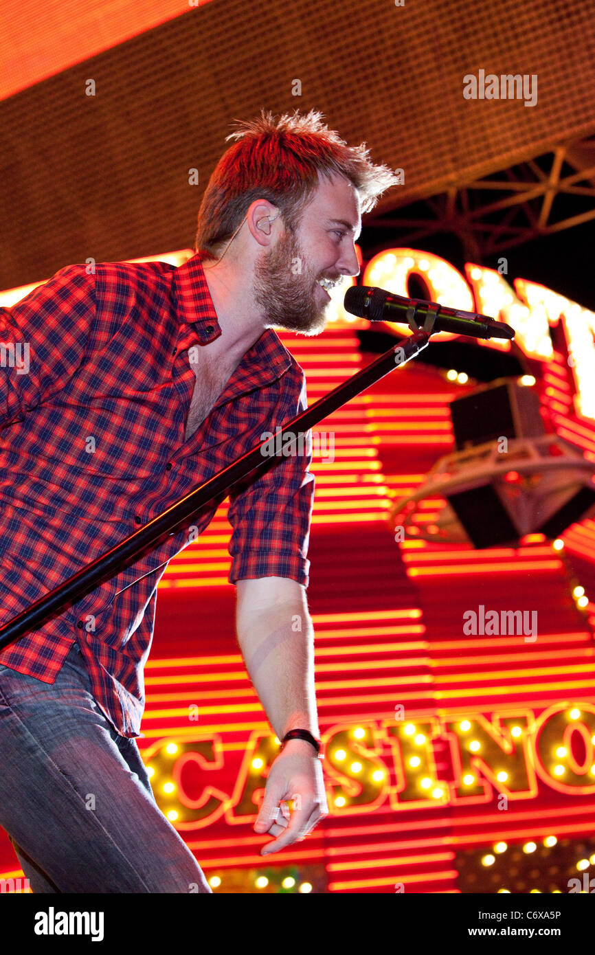 Charles Kelley of American Country band Lady Antebellum performing at ...