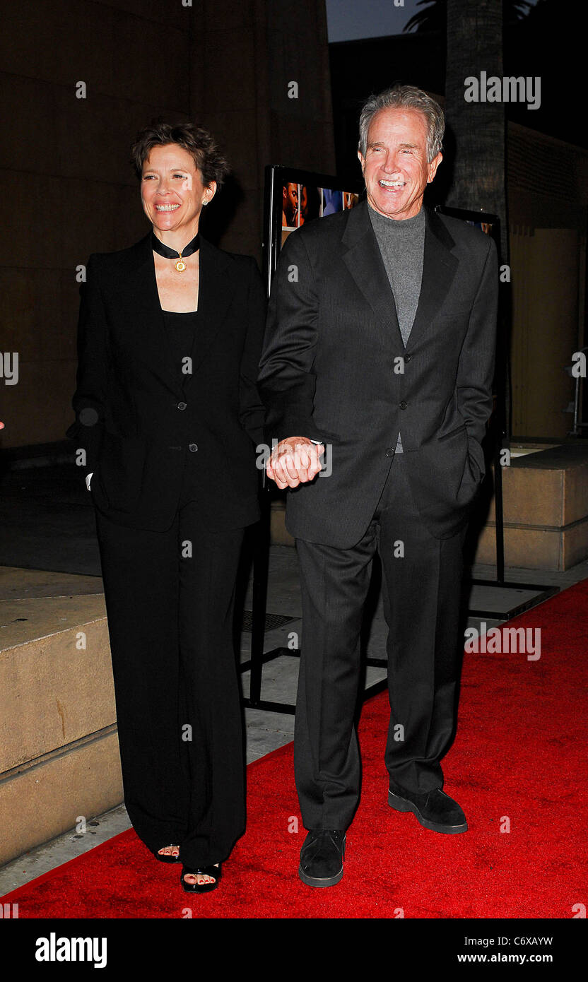 Warren Beatty and Annette Bening Los Angeles Premiere of 'Mother and ...
