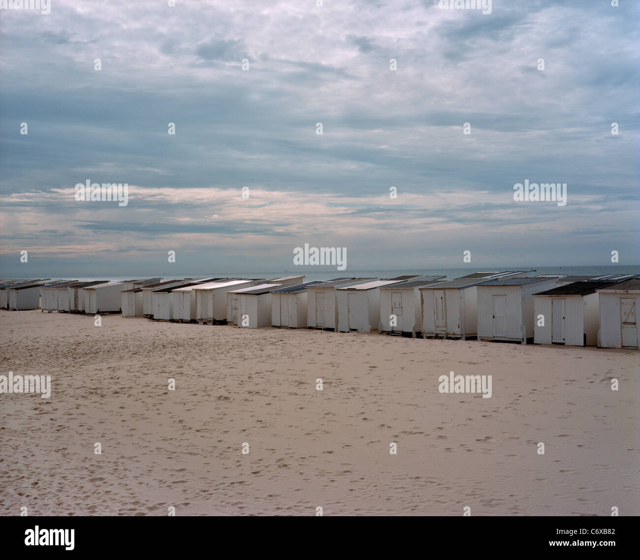 Wooden changing room on the beach hi-res stock photography and images ...
