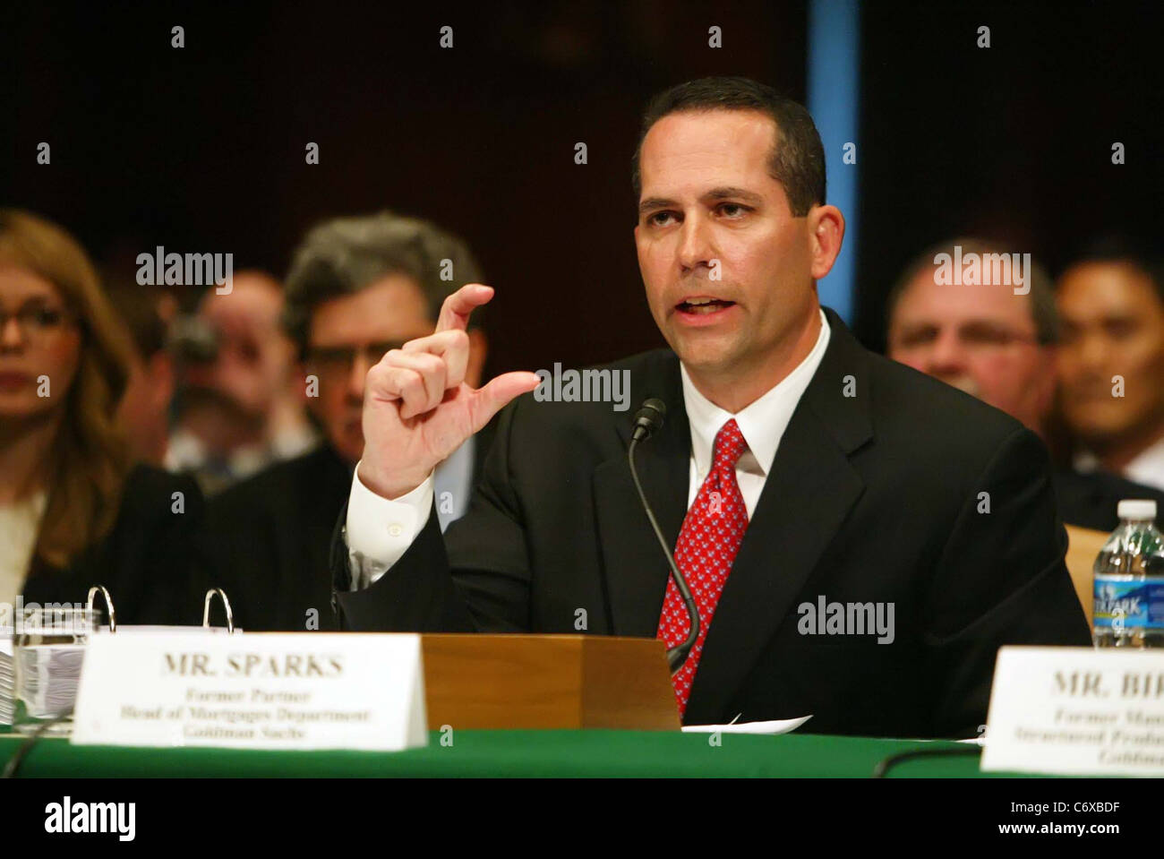 Daniel Sparks, former partner and head of mortgages with Goldman Sachs ...