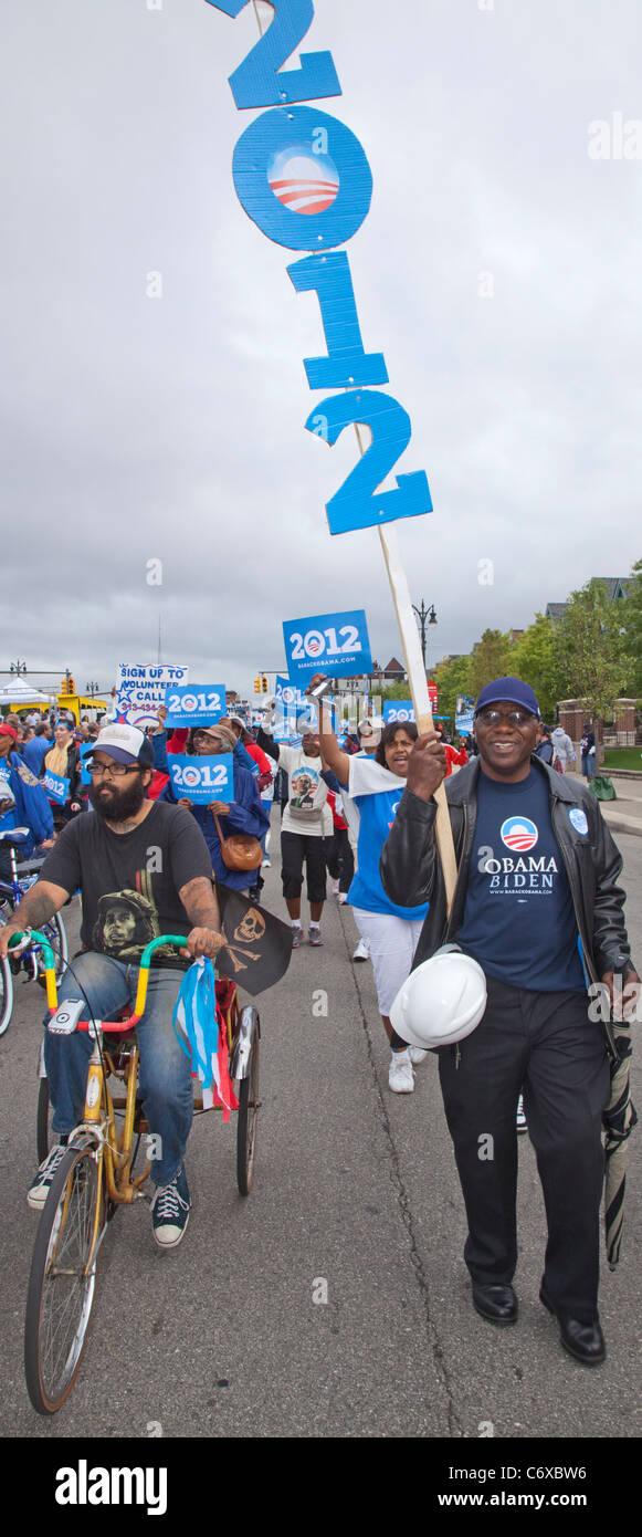 Detroit, Michigan - Supporters of President Obama's Re-election ...
