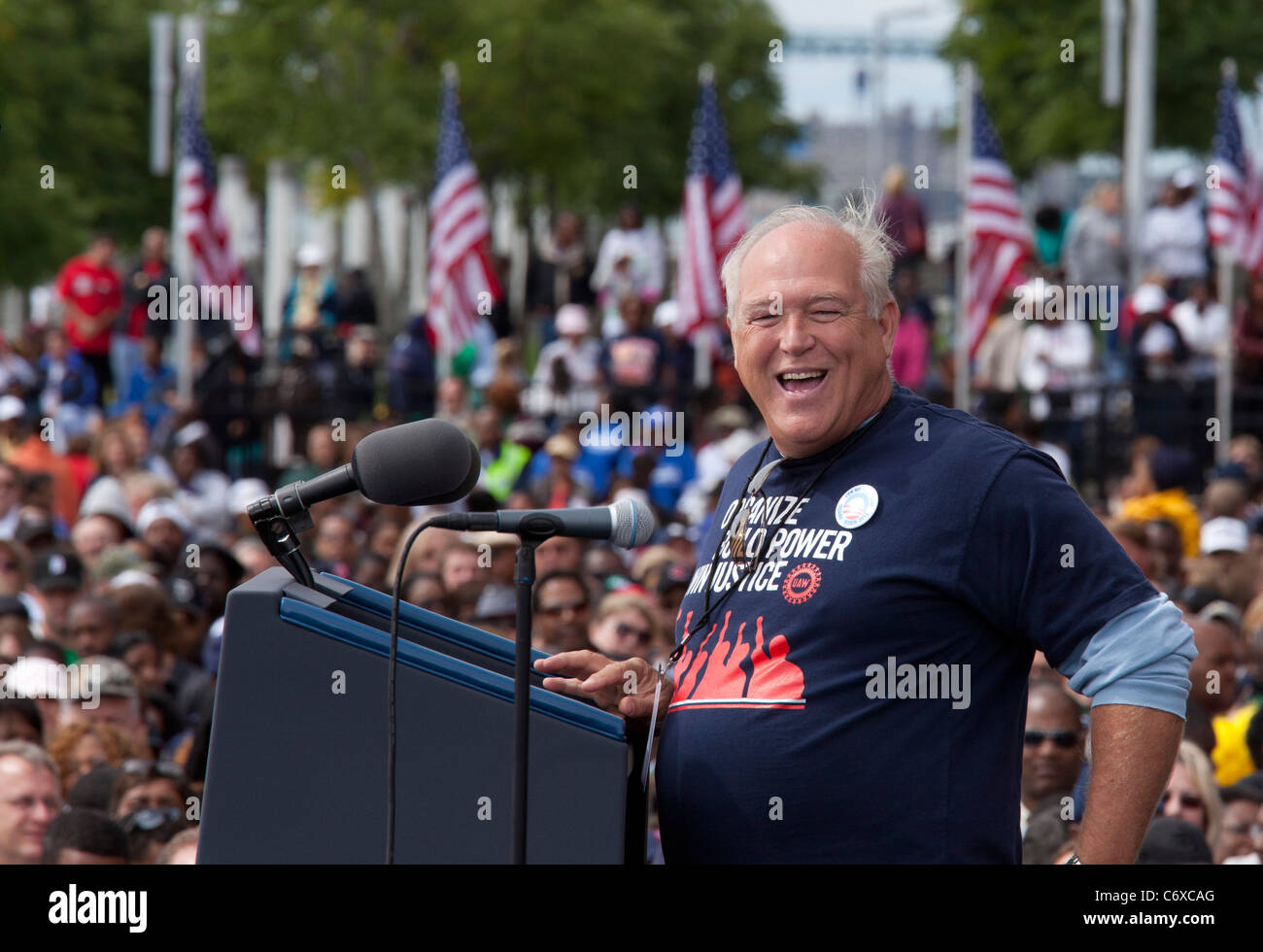 Detroit, Michigan - United Auto Workers Secretary-Treasurer Dennis ...