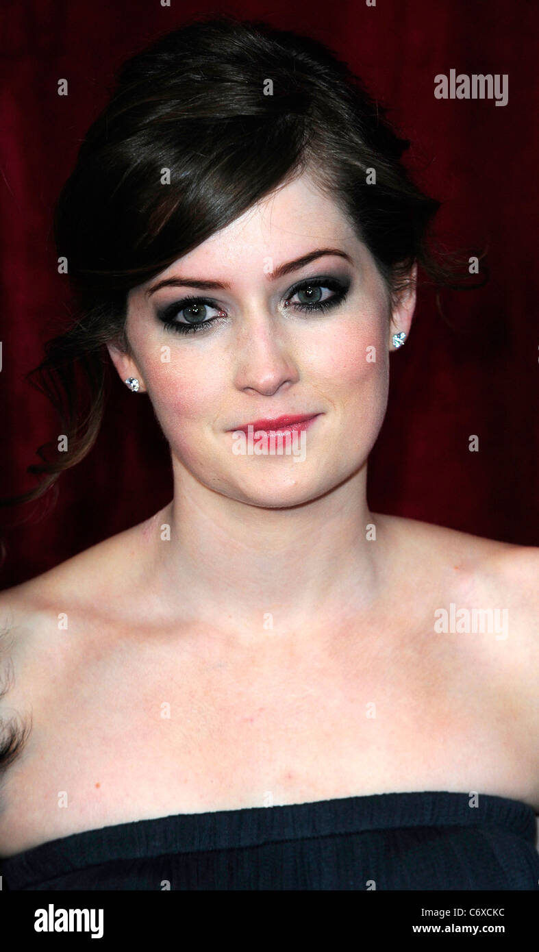 Beth Kingston attends the 2010 British Soap Awards held at the London ...