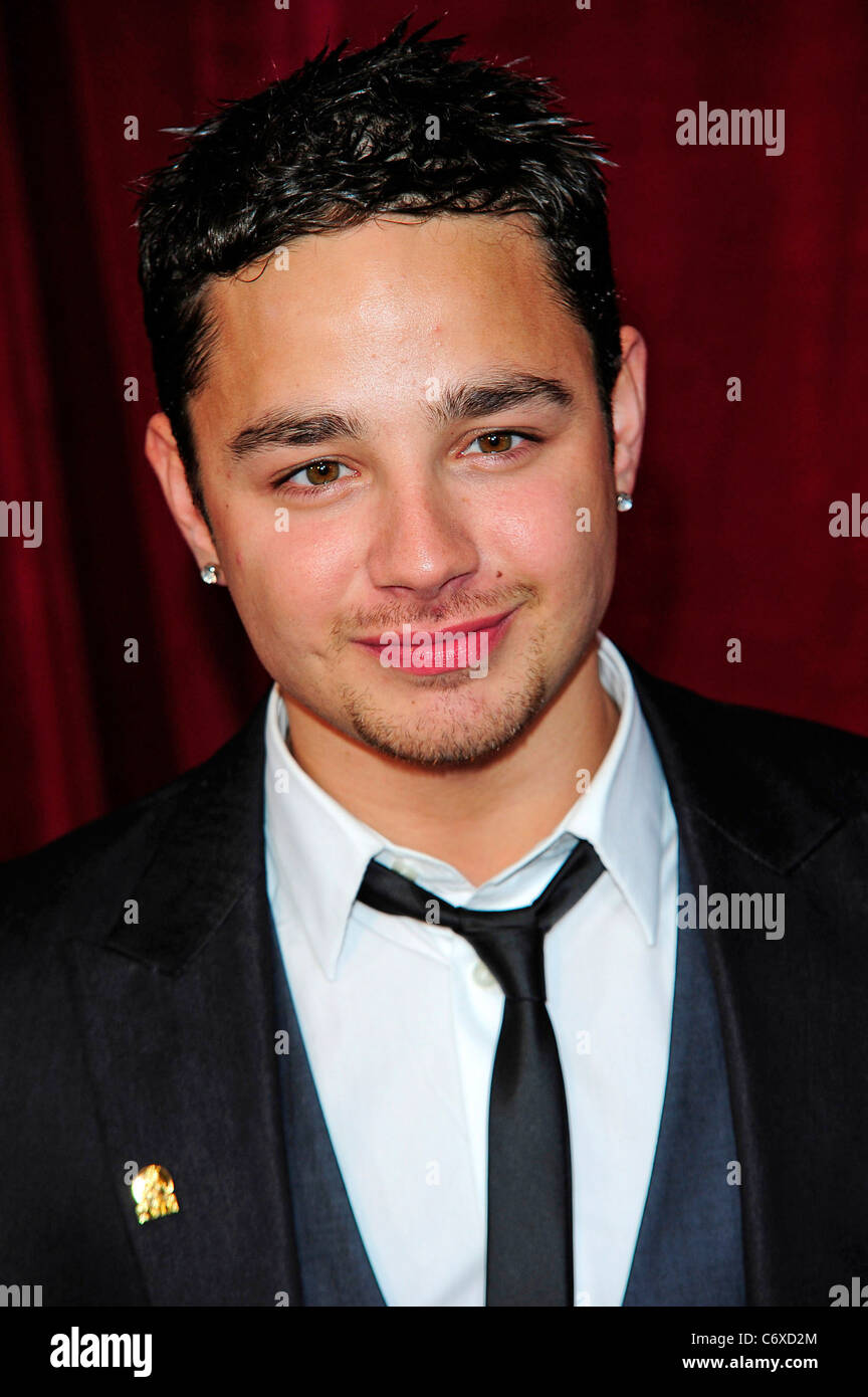 Adam Thomas attends the 2010 British Soap Awards held at the London ...