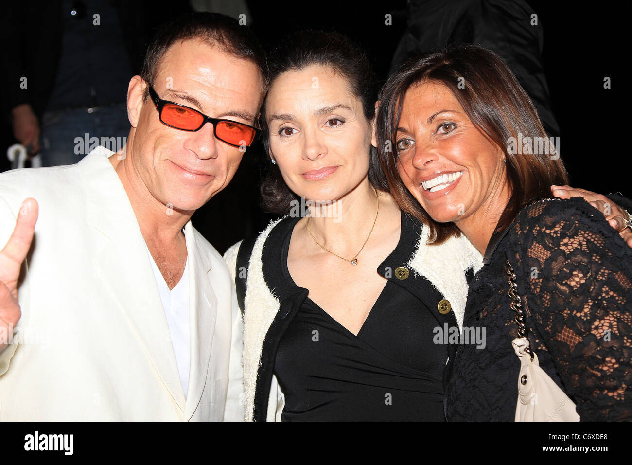 Jean Claude Van Damme and Gladys Portugues, Cannes International Film ...