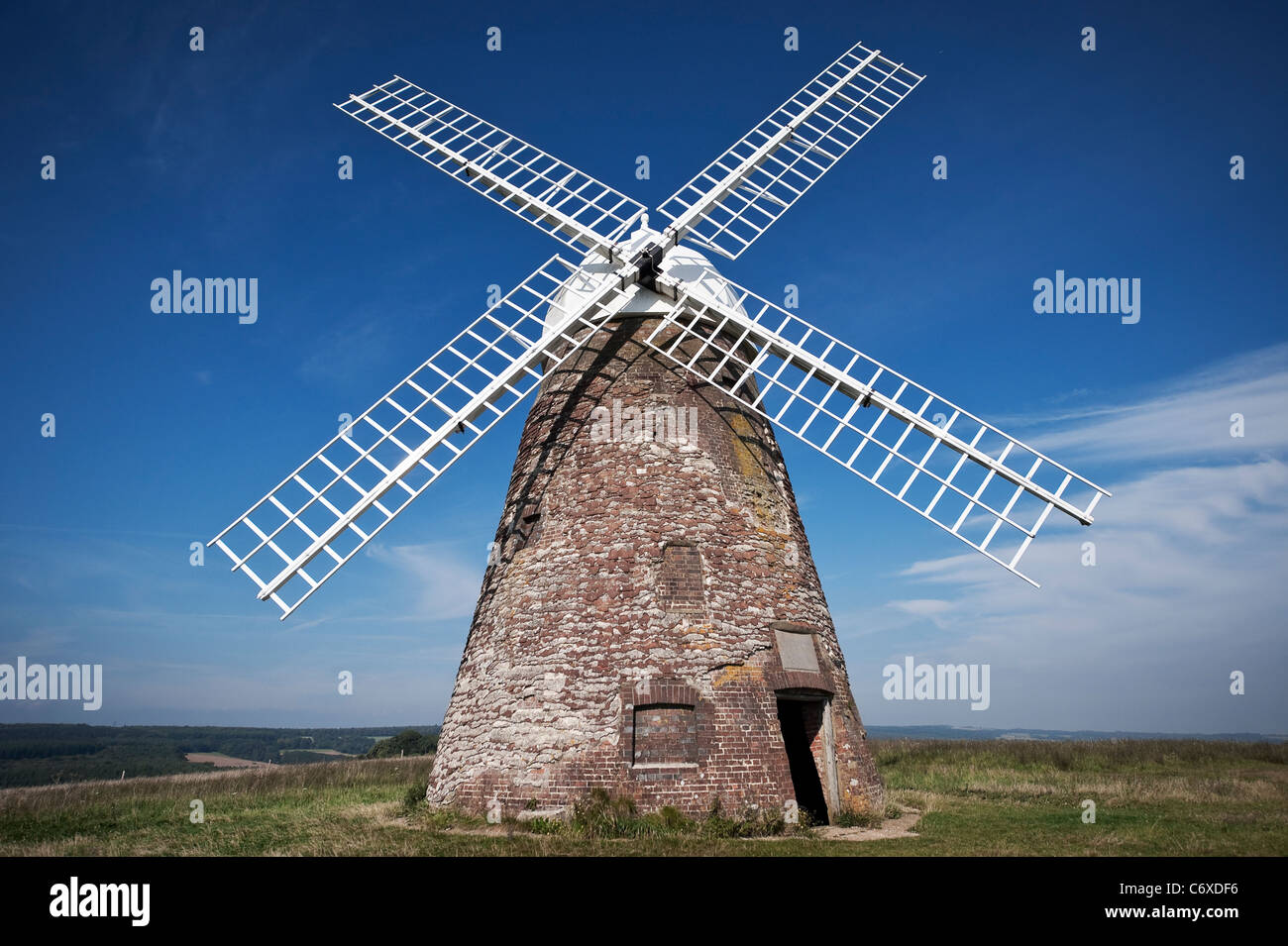 Windmill on a hill hi-res stock photography and images - Alamy