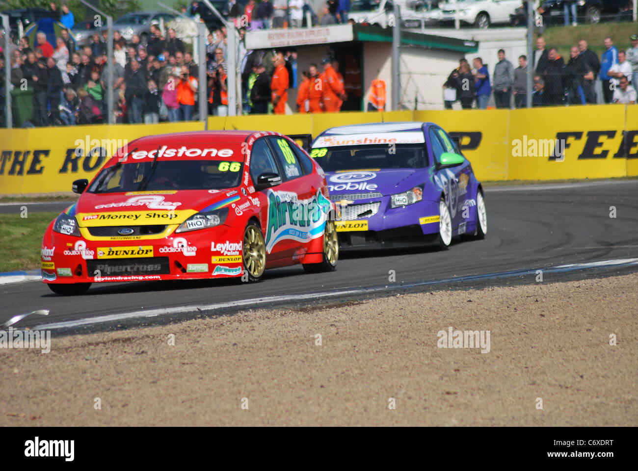 BTCC Knockhill 2011 Stock Photo - Alamy