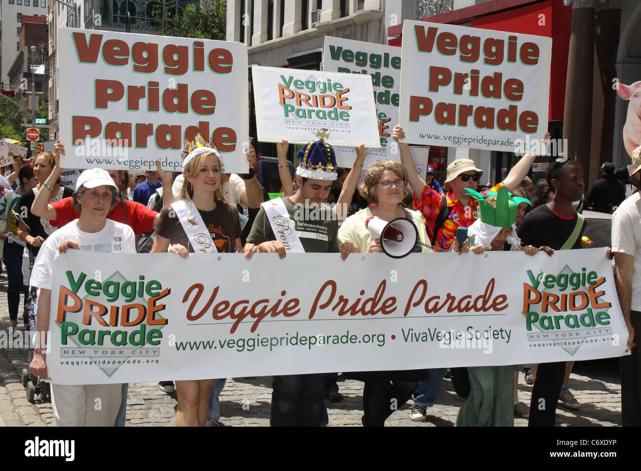 3rd Annual Veggie Pride Parade 2010 New York City, USA - 16.05.10 ...