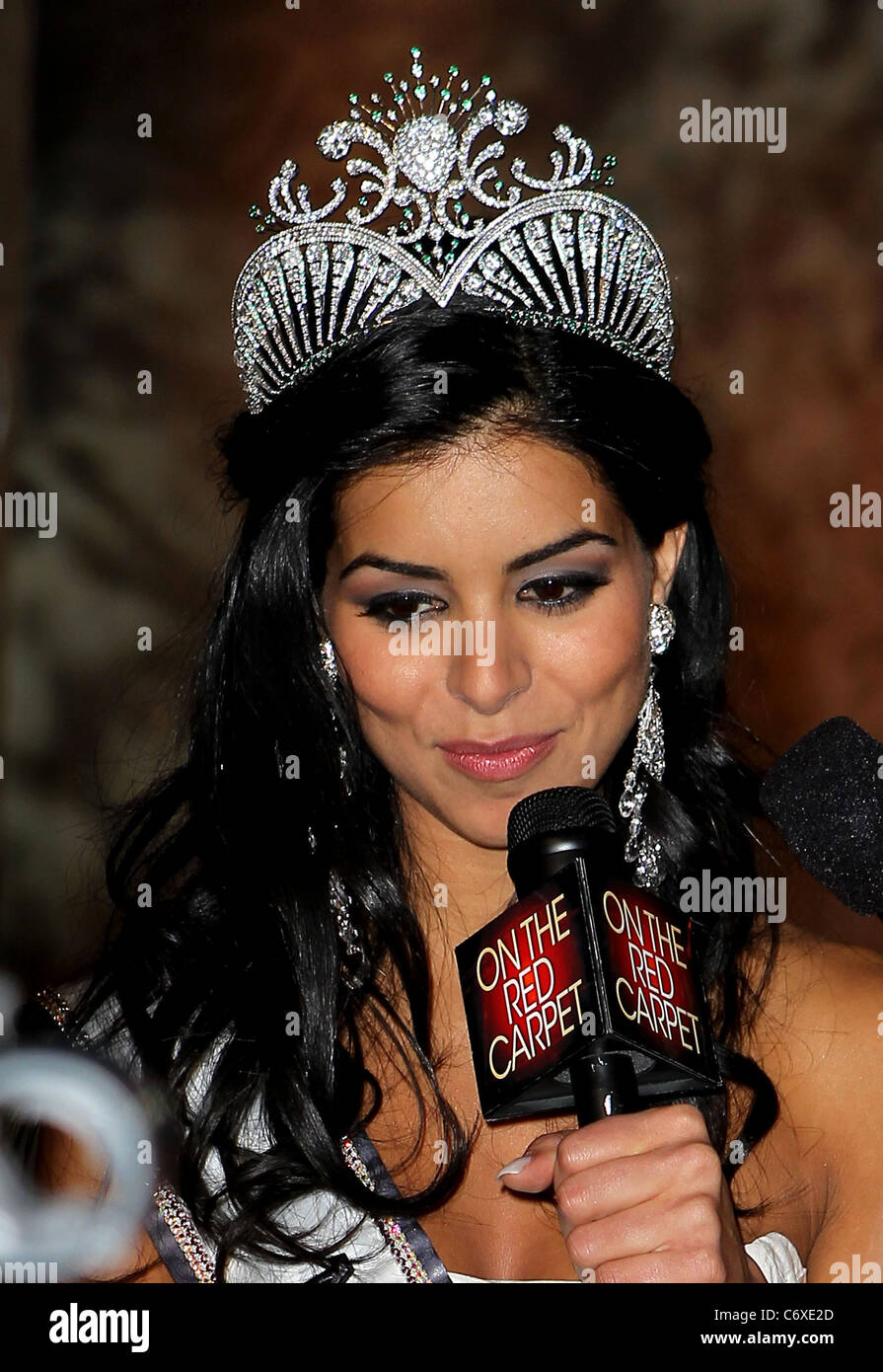 Miss Michigan, Rima Fakih, who was crowned 'Miss USA 2010' at Planet ...