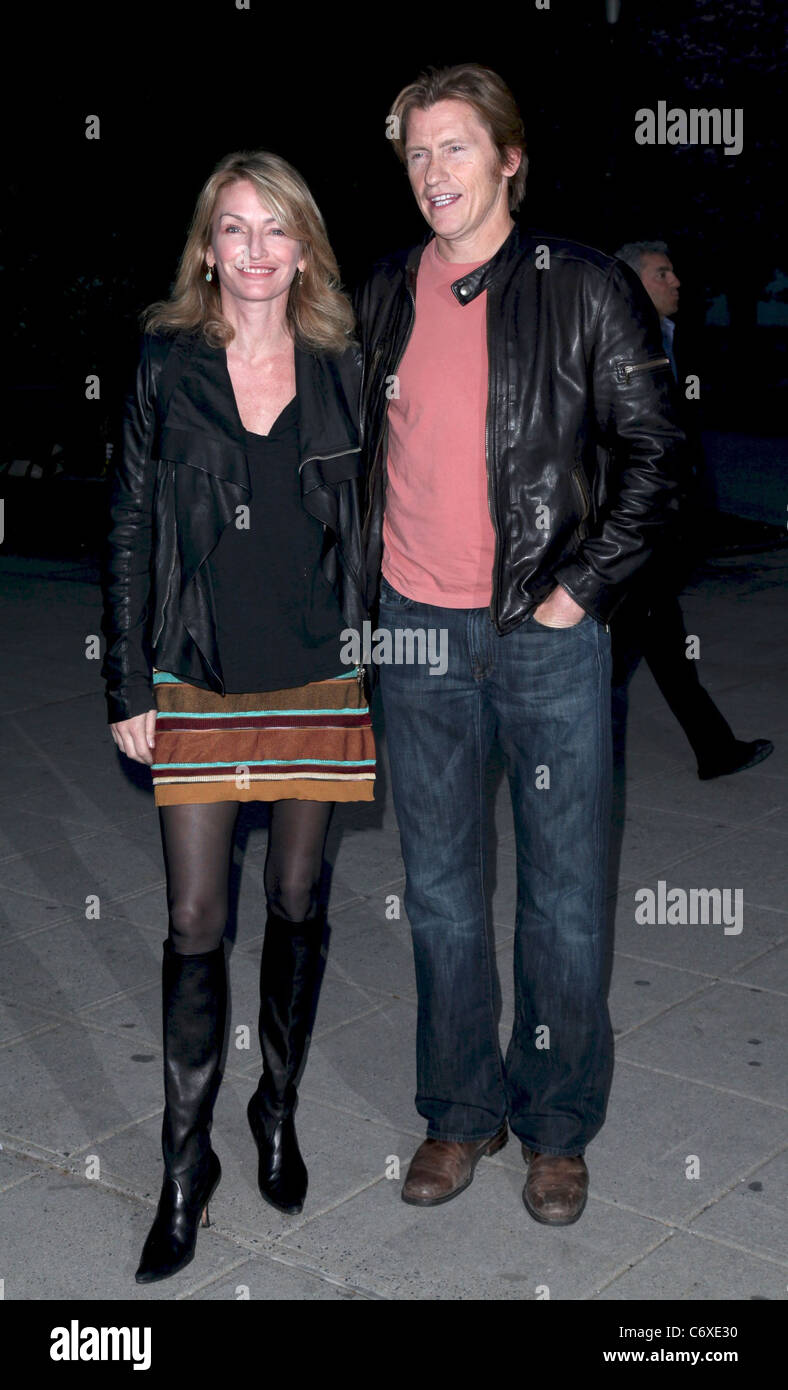 Denis Leary and wife Ann Leary, at the Vanity Fair party before the ...