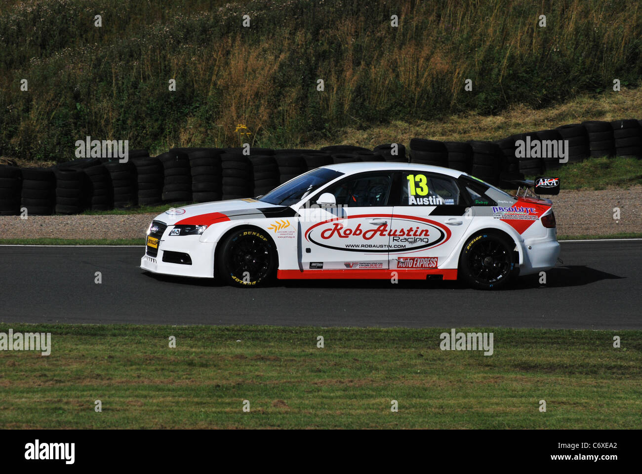 BTCC Knockhill 2011 Rob Austin Stock Photo - Alamy