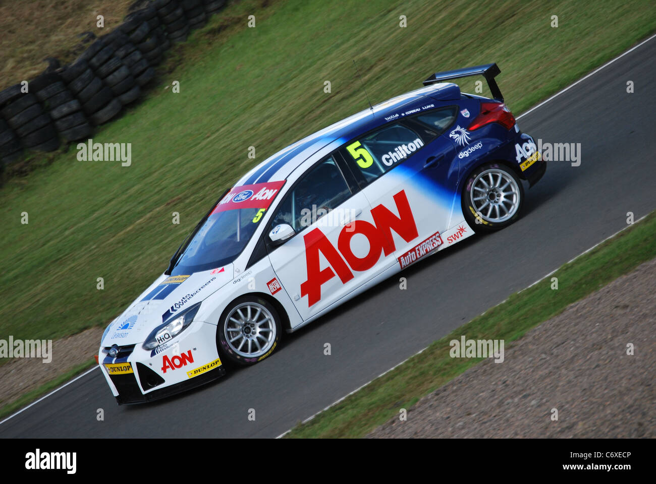 BTCC Knockhill 2011 Tom Chilton Stock Photo - Alamy