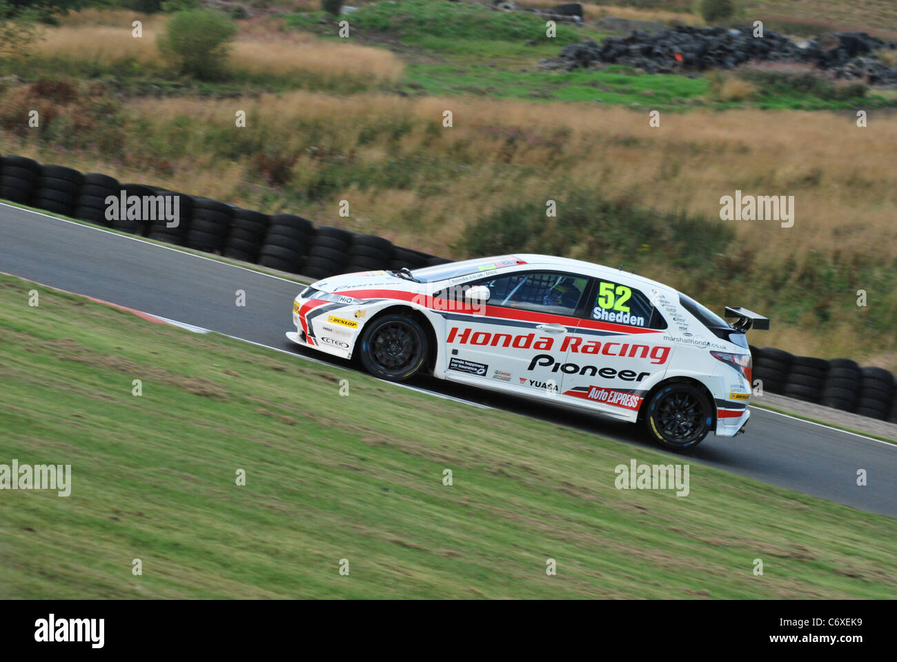 Gordon Sheddon BTCC -Knockhill 2011 Stock Photo - Alamy