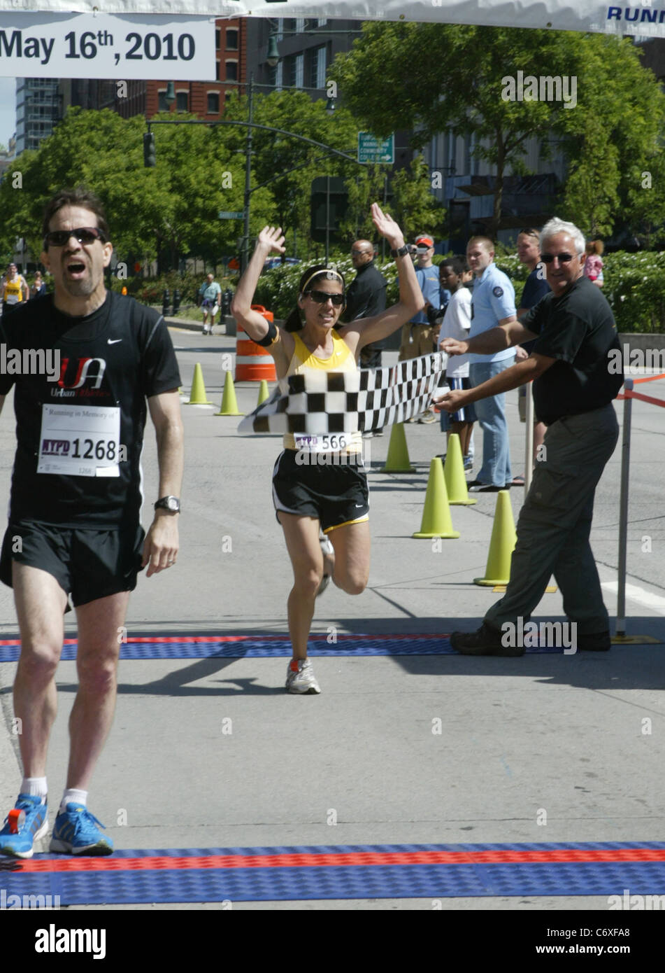 Finish line The New York City Police Department Running Club's annual ...
