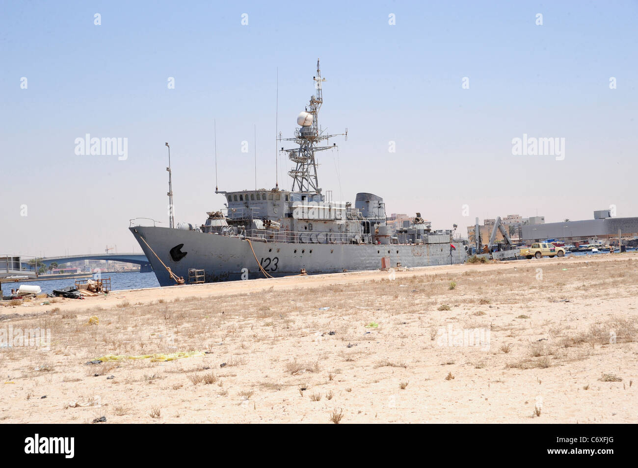 KONI CLASS FRIGATES Al Hani of Libya hull no. 213 of the Gaddafi nave ...