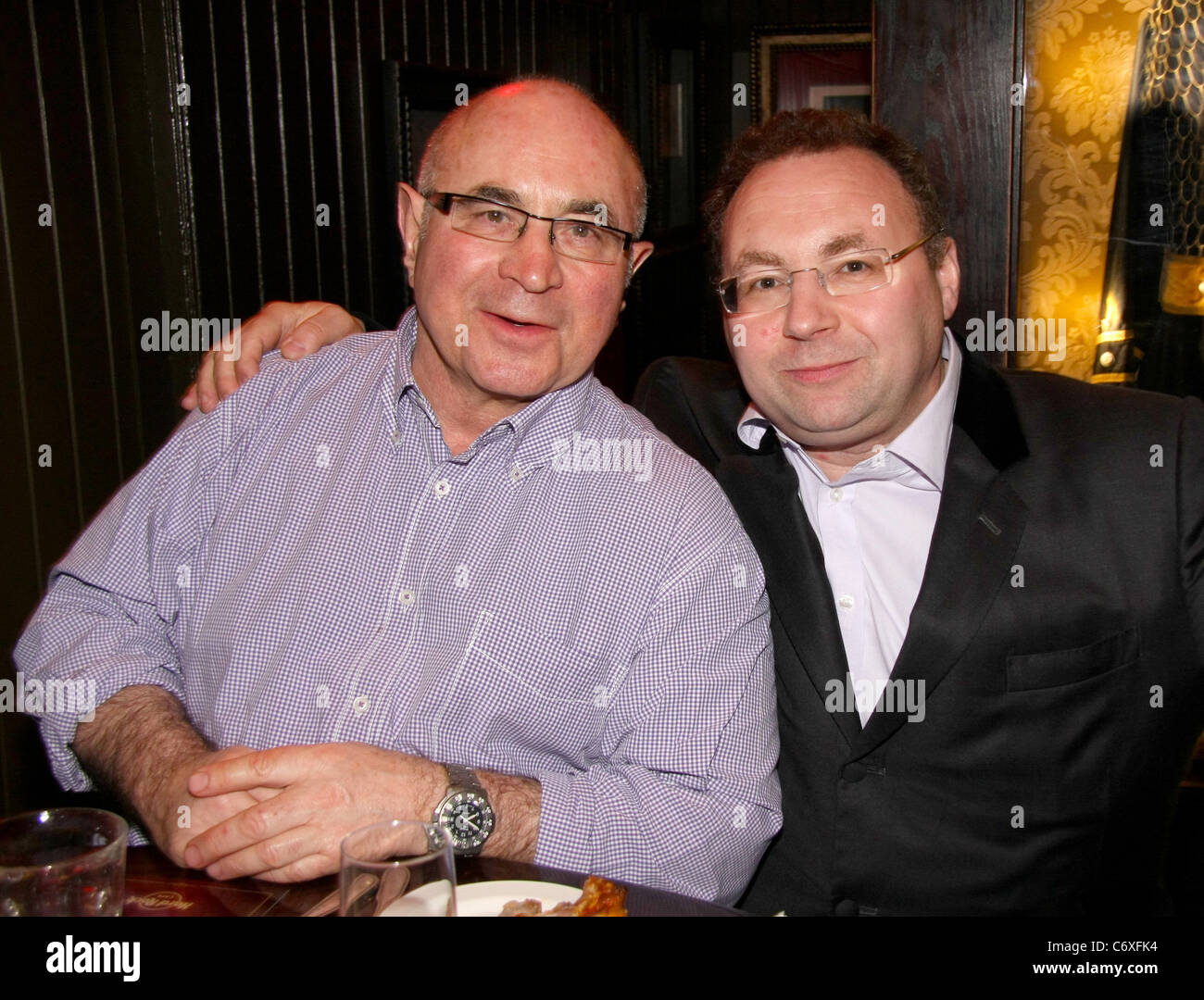 Bob Hoskins and Jonathan Shalit Chickenshed Fundraiser held at the Hard ...
