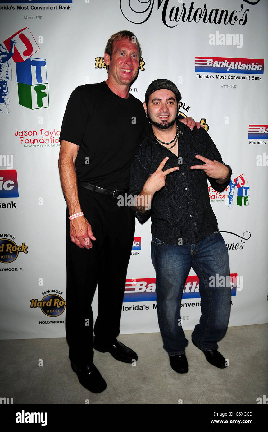 Craig Ehlo and Chris Kirkpatrick The Jason Taylor celebrity Golf ...