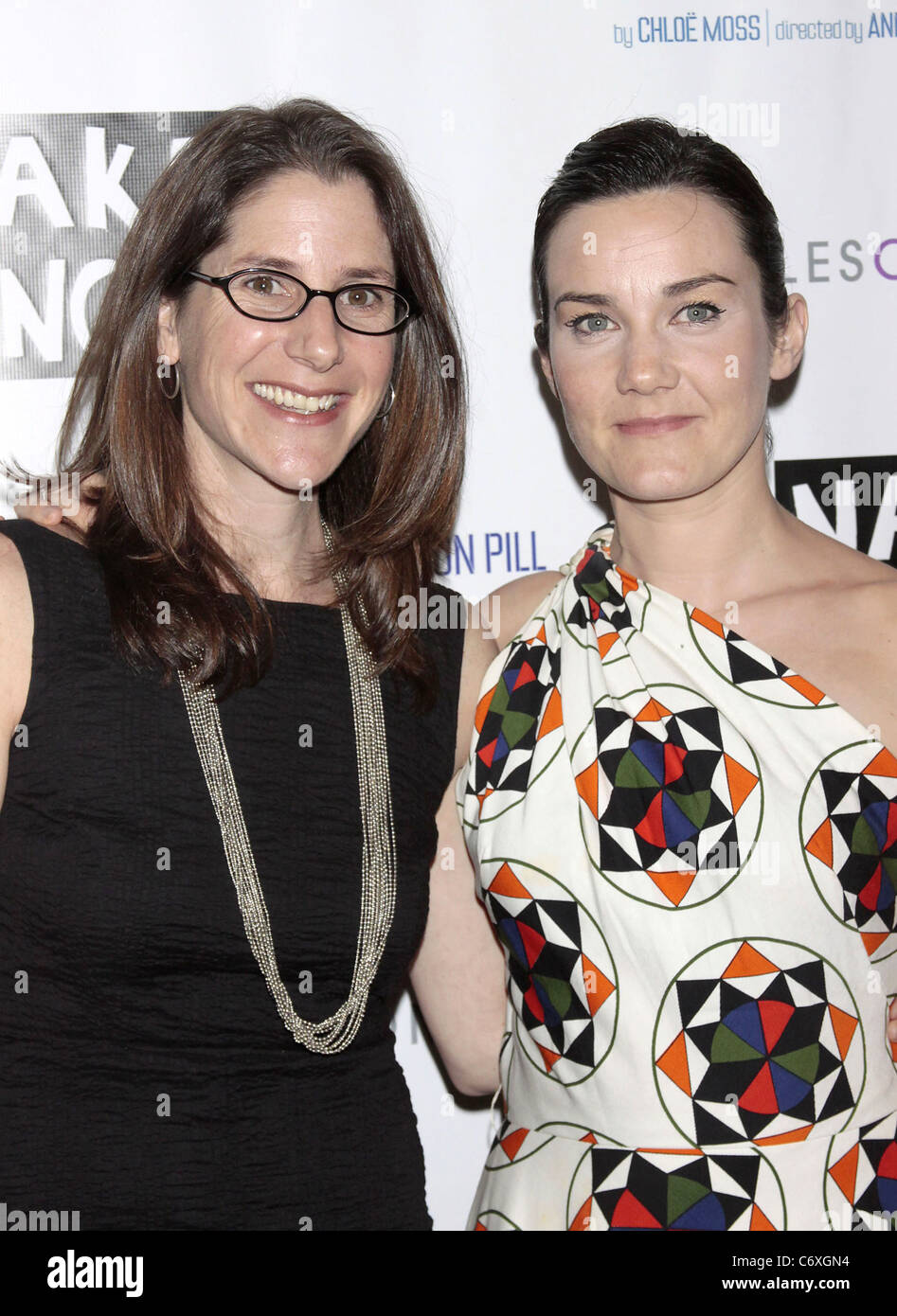 Anne Kauffman and Chloe Moss attending the opening night after party ...
