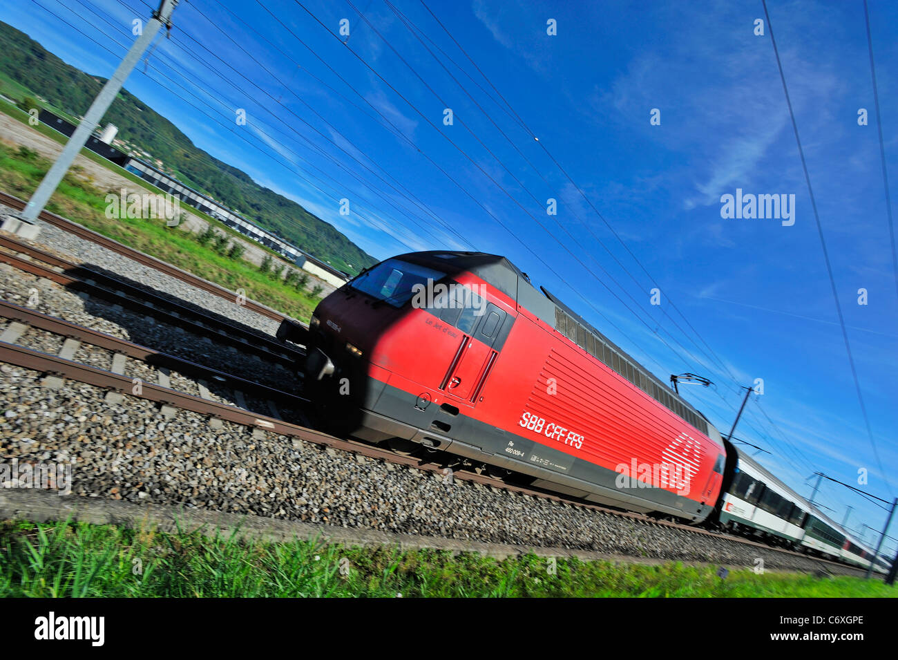 Swiss railways hi-res stock photography and images - Alamy