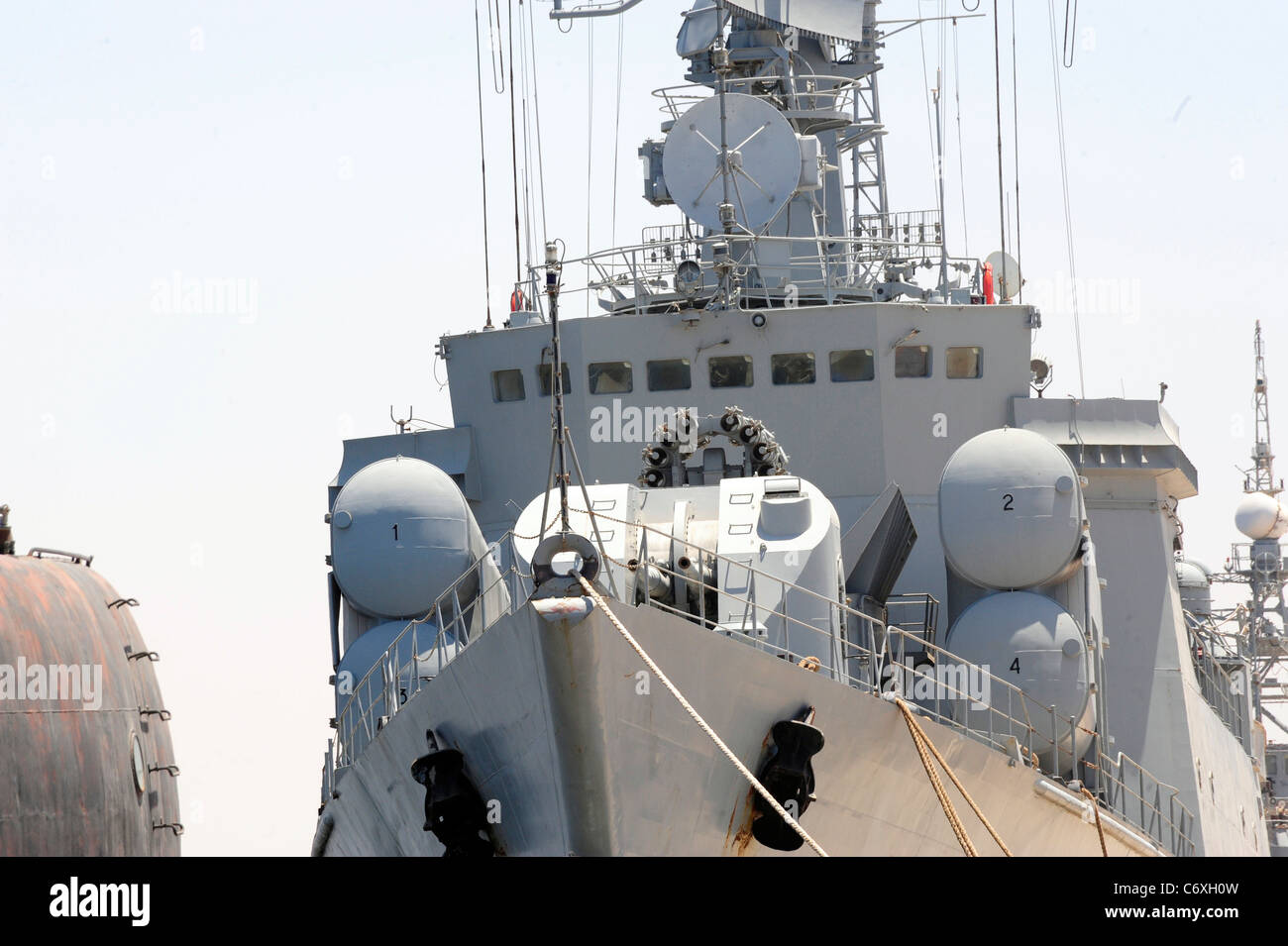 KONI CLASS FRIGATES Al Hani of Libya hull no. 212 of the Gaddafi nave ...