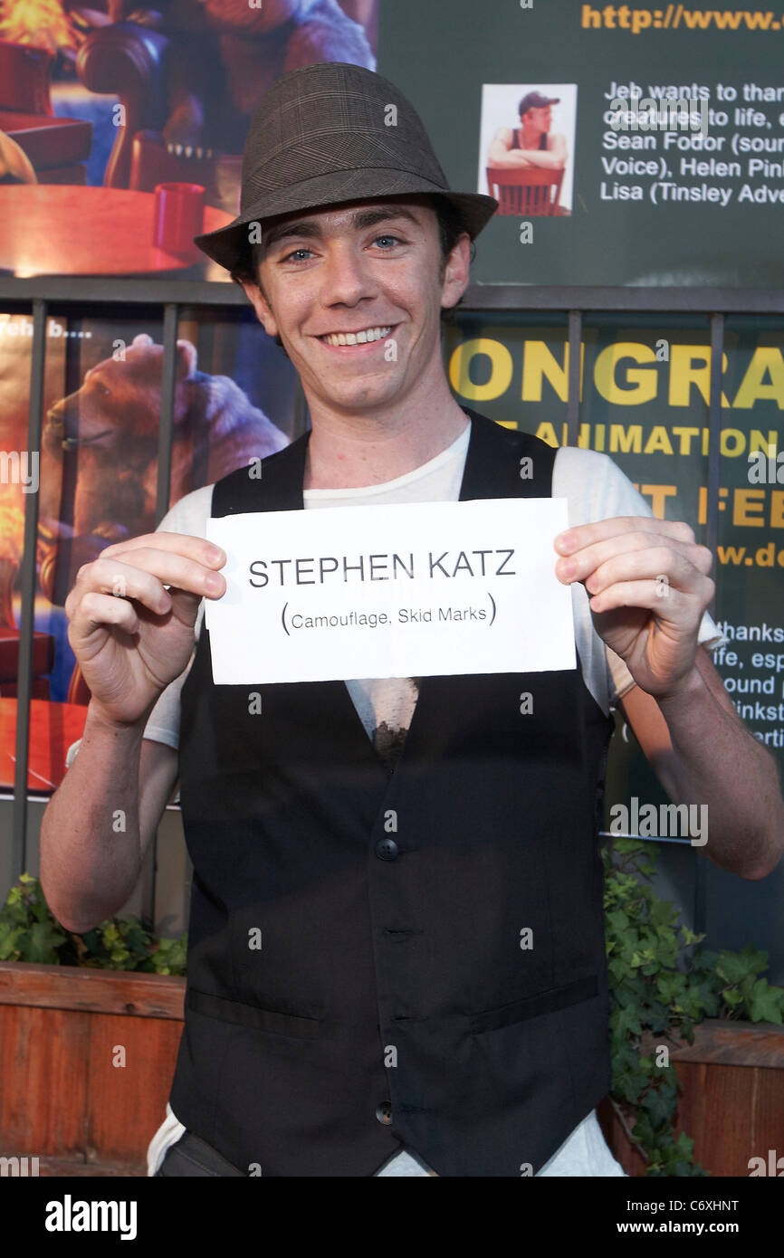 Stephen Katz WIT Animation Press Party in Honor of Gold Addy Award in ...