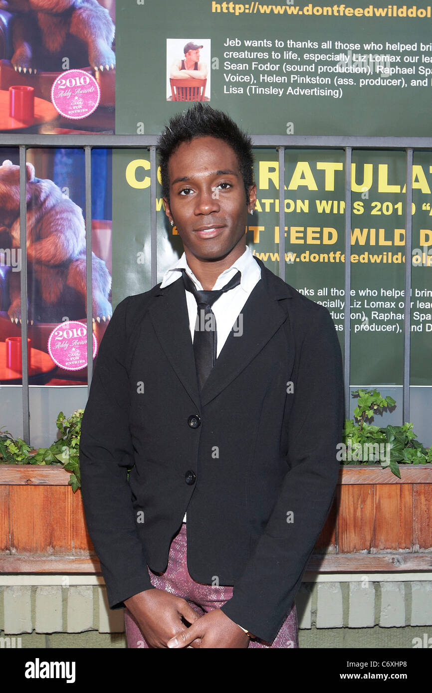 Dezmon Meeks WIT Animation Press Party in Honor of Gold Addy Award in ...