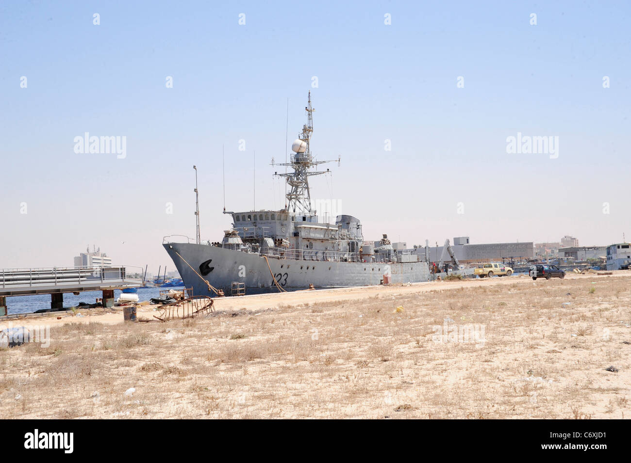 KONI CLASS FRIGATES Al Hani of Libya hull no. 213 of the old Gaddafi ...