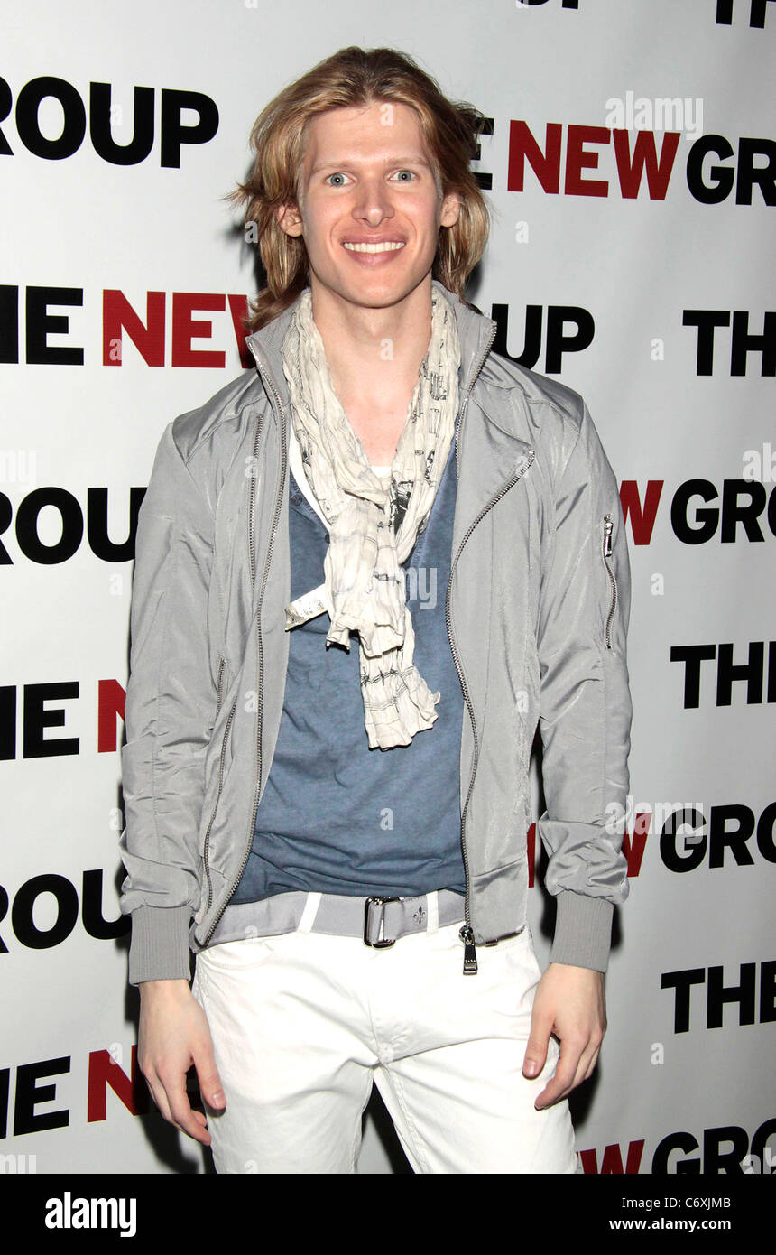 Lucas Steele Opening night after party for the New Group musical ...