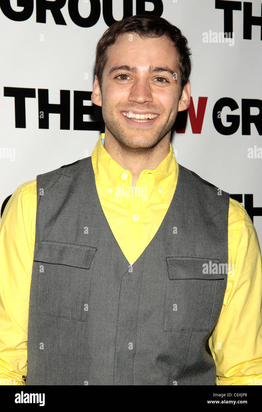 Zachary Berger Opening night after party for the New Group musical ...