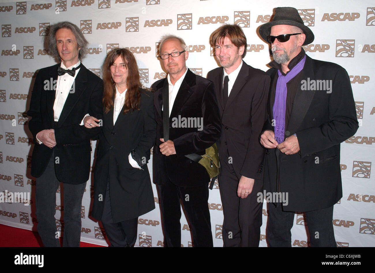 Patti Smith and band mates 27th Annual ASCAP POP Music Awards at Grand ...
