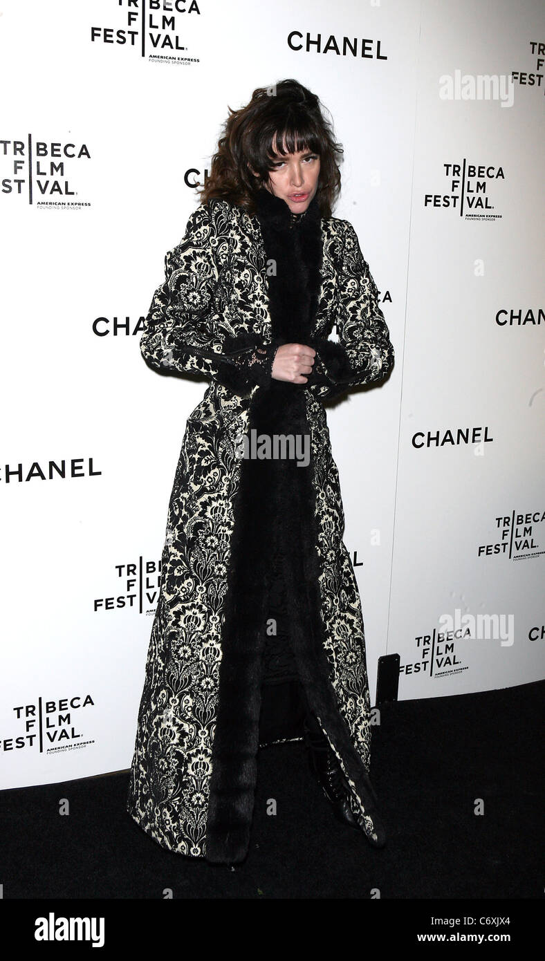 Paz de la Huerta Chanel Tribeca Film Festival Dinner in support of the ...
