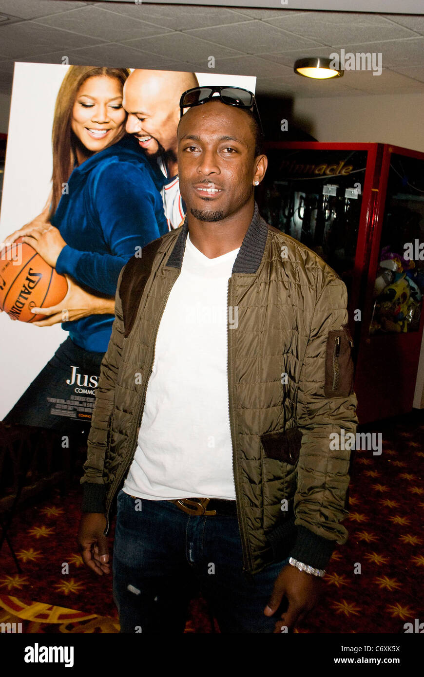 Matt Forte The Chicago Premier of 'Just Wright' held at AMC River East ...