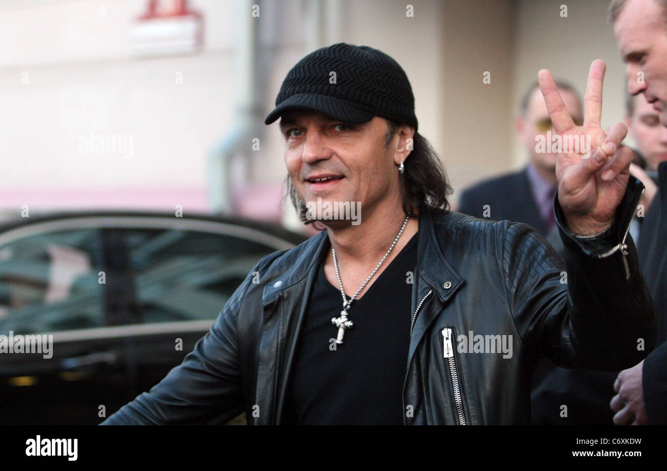 Matthias Jabs Legendary German rock band Scorpions announce during a ...