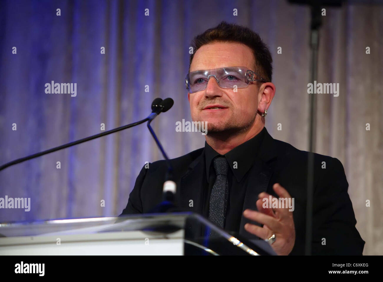 Bono received the Councilâ€™s first Humanitarian Leadership Award for ...