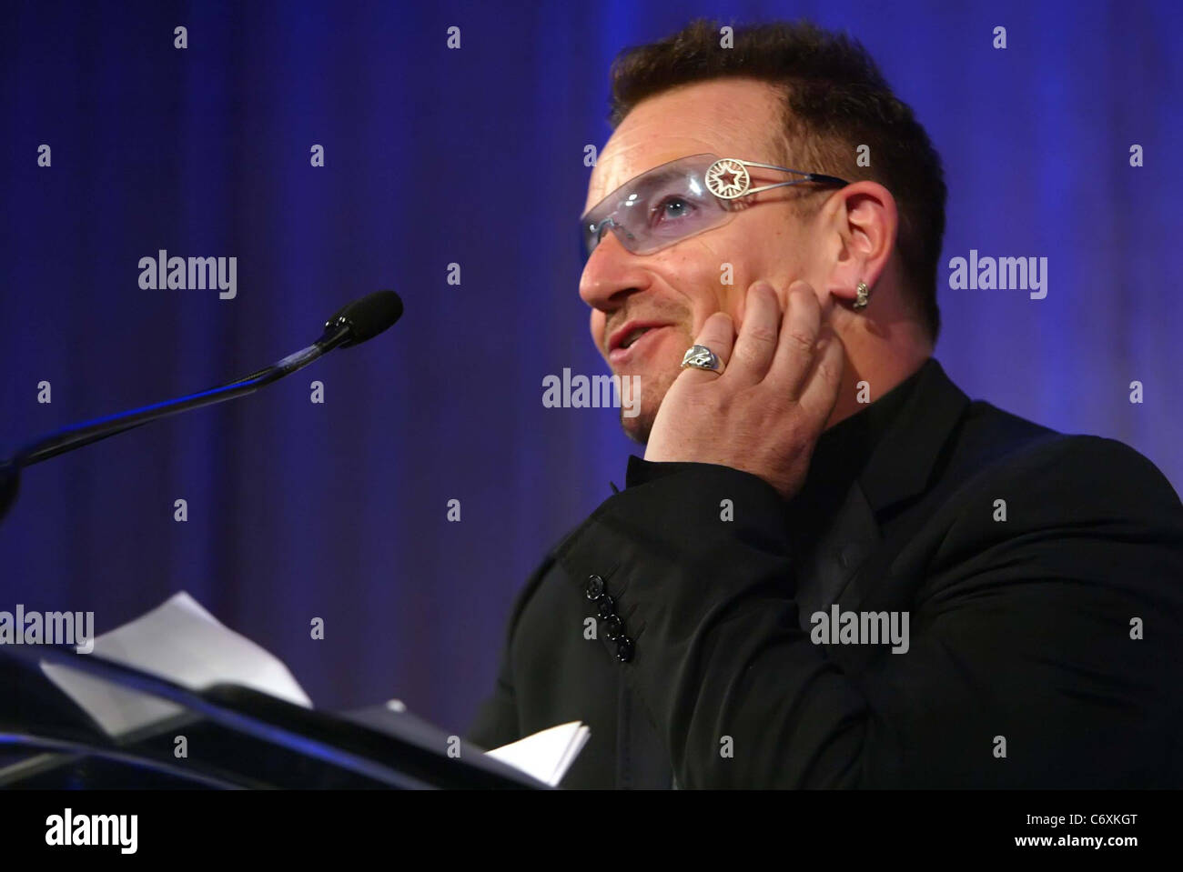 Bono received the Councilâ€™s first Humanitarian Leadership Award for ...