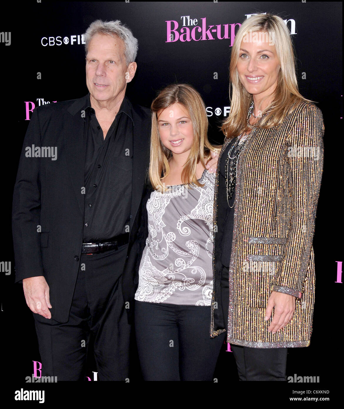 Steve Tisch with Jamie Alexander Tisch and their daughter Los Angeles ...