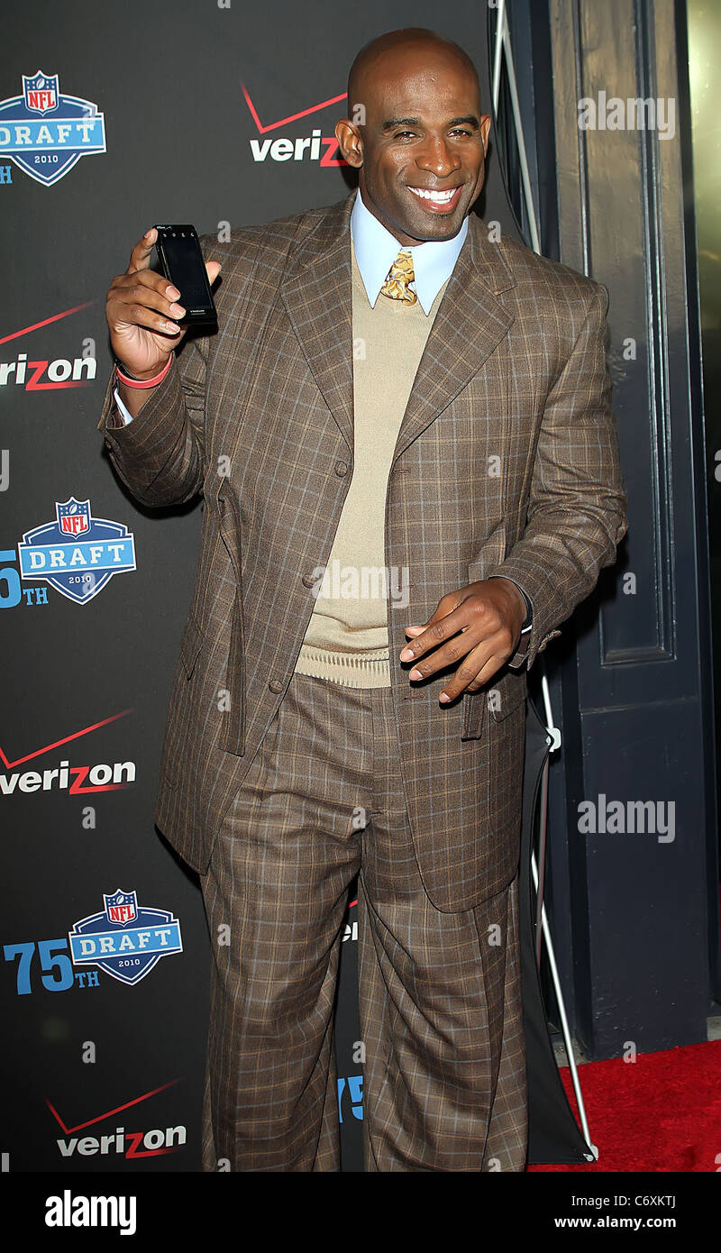 Dione Sanders The NFL and Verizon 2010 NFL Draft Eve Celebration at Abe ...