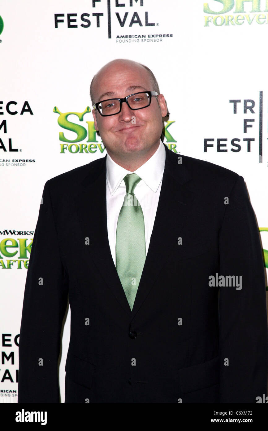 Director, Mike Mitchell Premiere of 'Shrek Forever After' during the ...