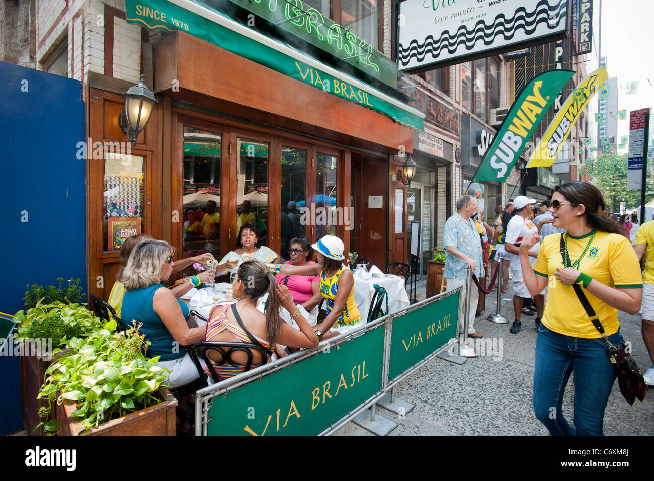 Via brasil restaurant hi-res stock photography and images - Alamy