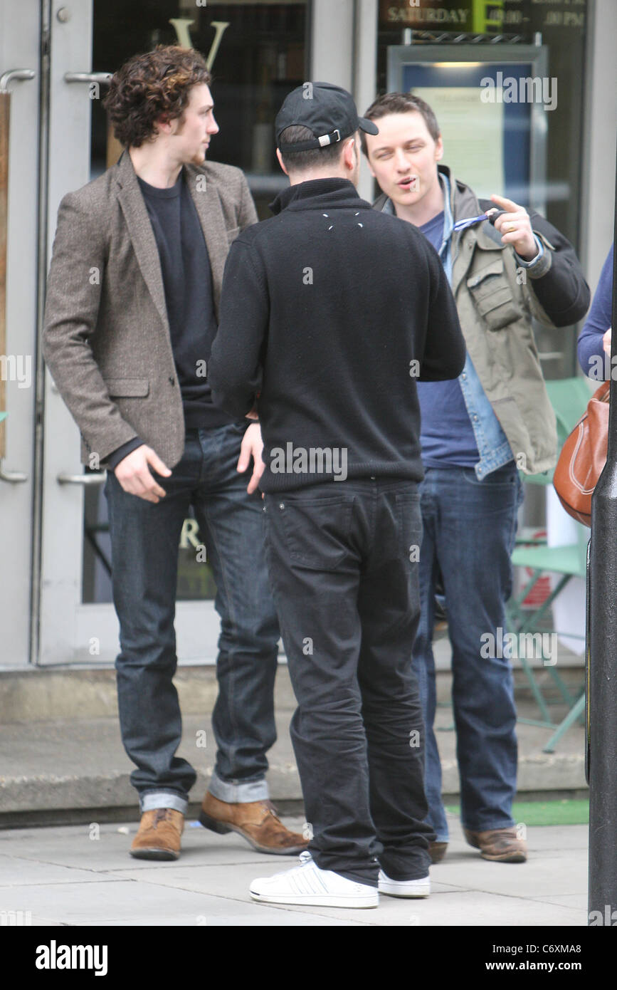 Aaron Johnson, Matthew Vaughn and James McAvoy heading to the Portland ...
